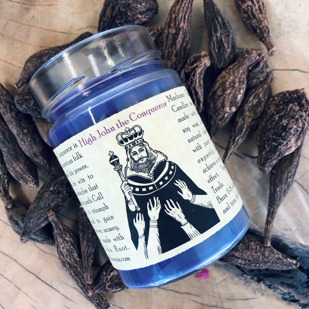 High John the Conqueror Magic Spell Candle - Etsy Canada