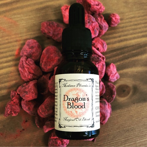 Dragons Blood Oil Pure Dragons Blood Resin Anointing Oil | Etsy