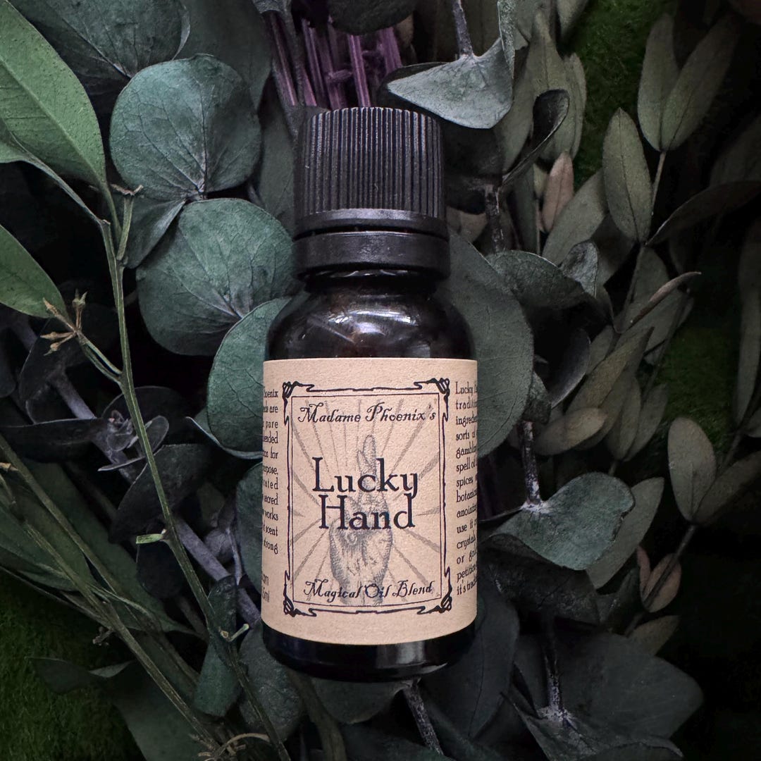 Lucky Hand Spell Oil - Etsy