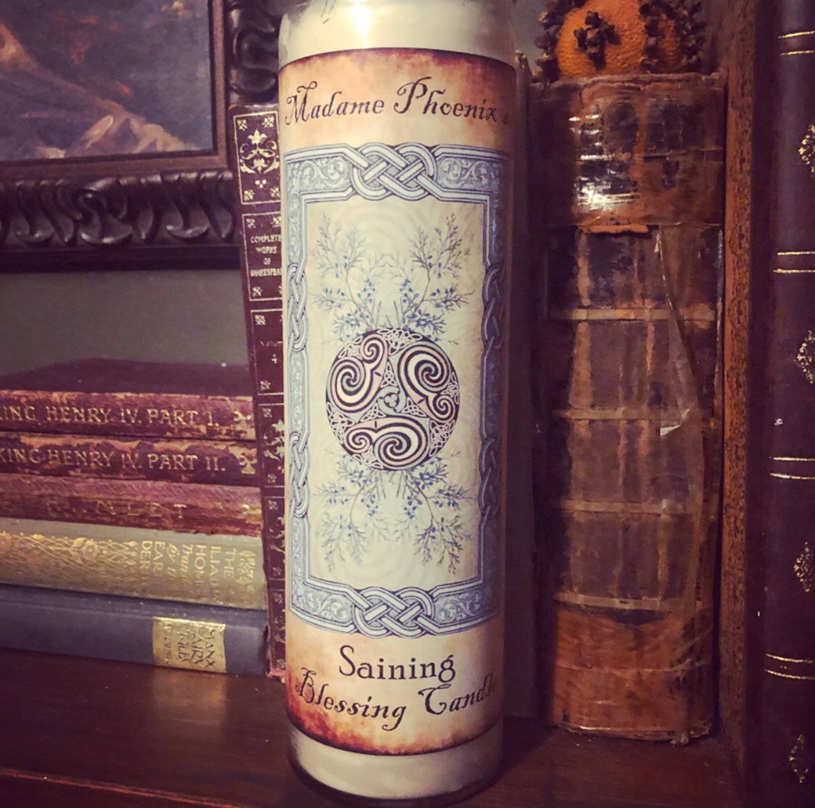 Saining Spiritual House Blessing and Cleansing Ritual Candle | Etsy