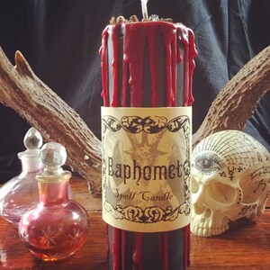 Baphomet Magical Ritual Spell Candle - Etsy