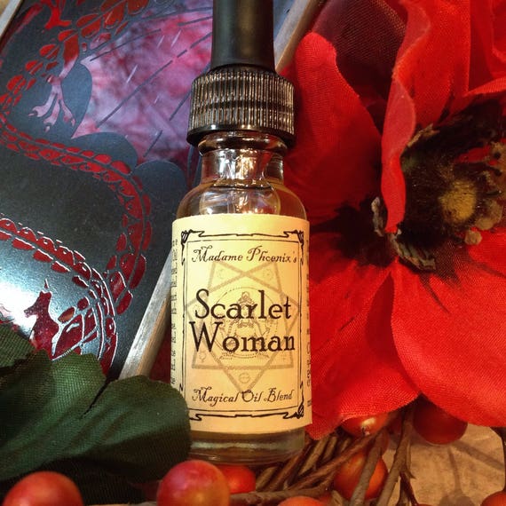 Scarlet Woman Thelema Babalon Magical Ritual Essential Oil | Etsy