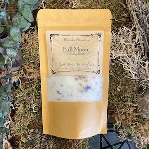 Full Moon Bath Salts - Etsy