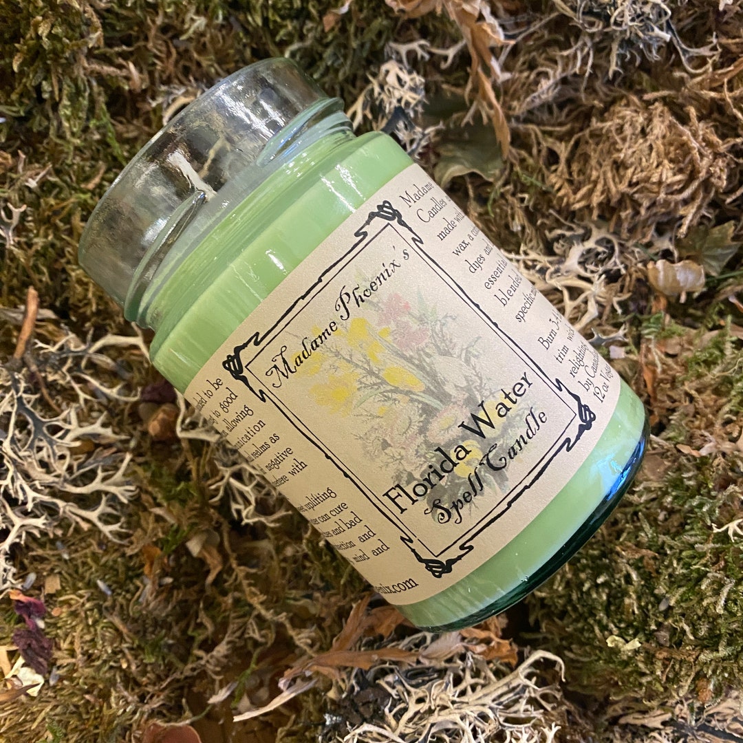 Florida Water Magic Spell Spiritual Candle - Etsy Canada