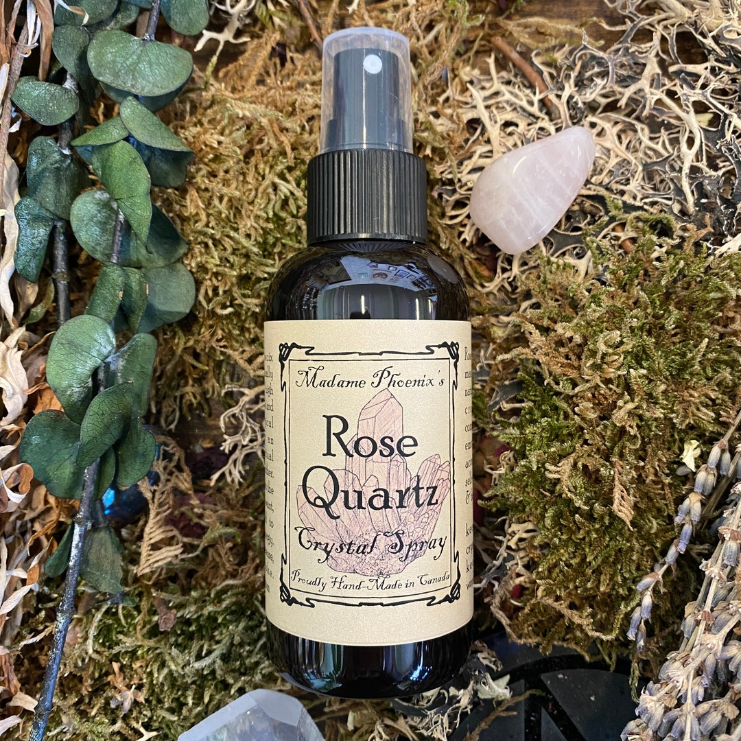 Rose Quartz Crystal Room Spray - Etsy