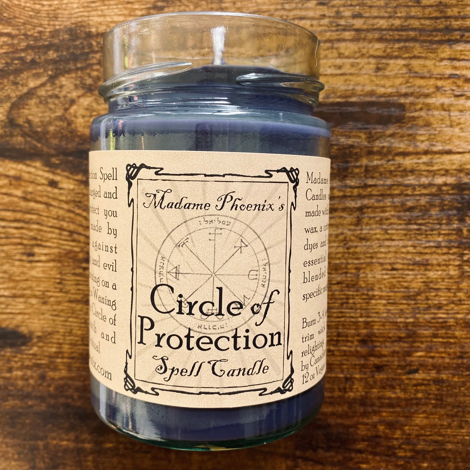 Circle of Protection Magic Spell Candle - Etsy