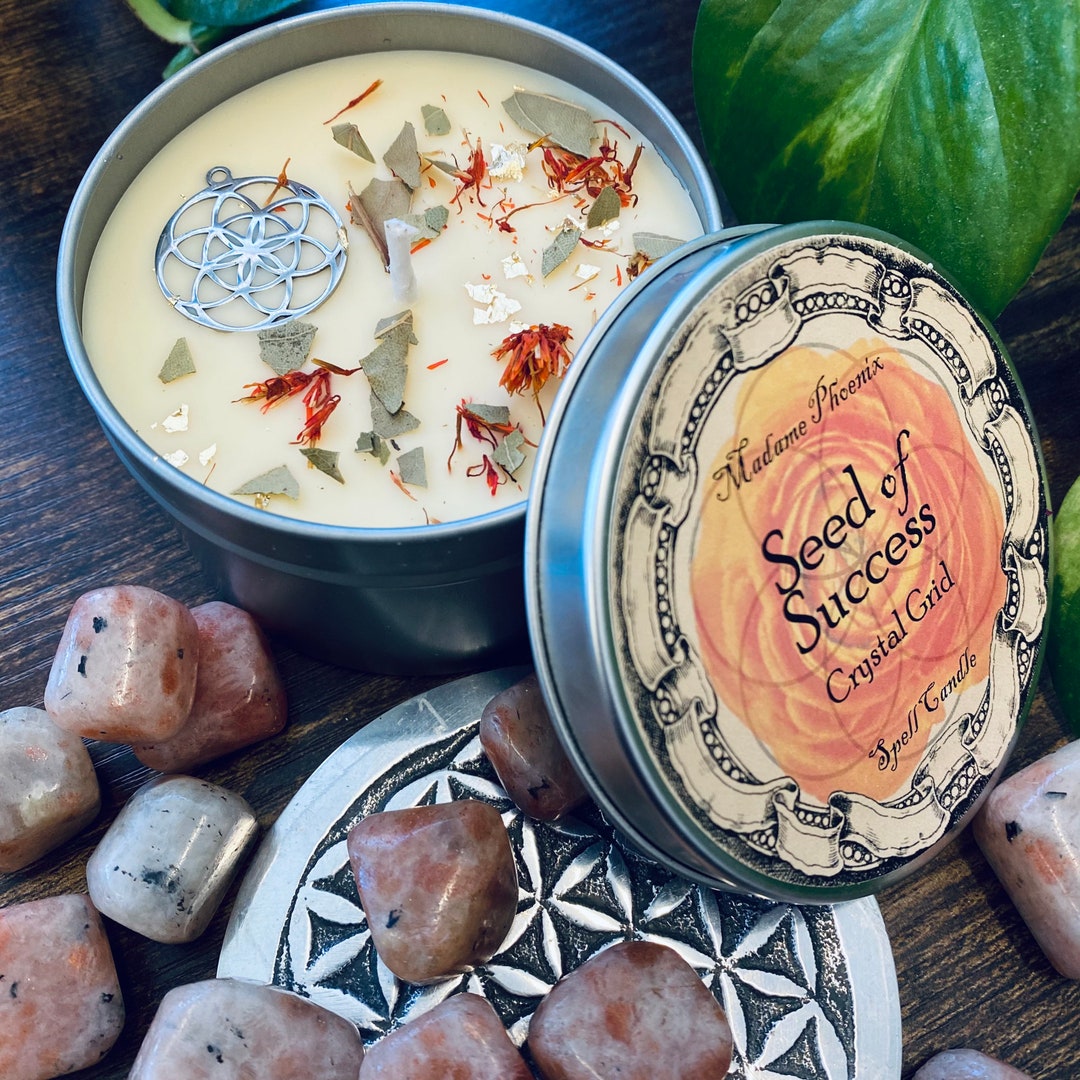 Seed of Life Sacred Geometry Spell Candles - Etsy