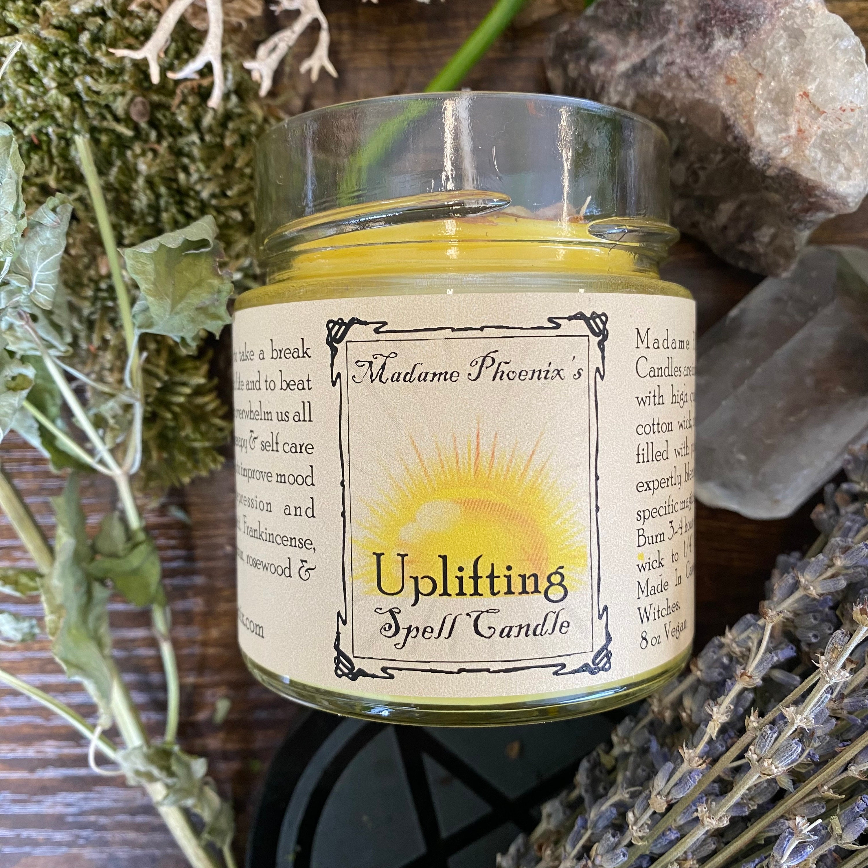 Uplifting Magic Spell Aromatherapy Candle - Etsy