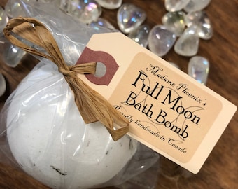 Full Moon & New Moon Bath Salts Box Set With Herbs, Flowers and ...