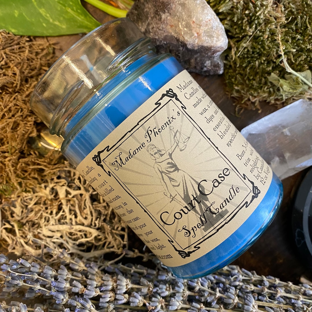 Court Case Spell Candle - Etsy