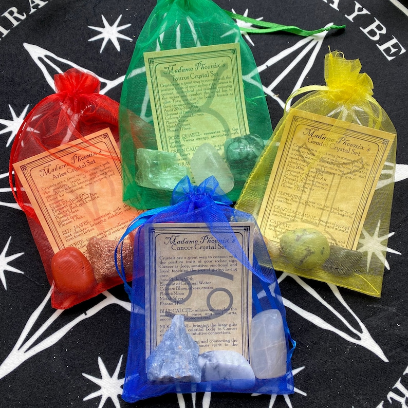 Zodiac Crystal Kits - Etsy