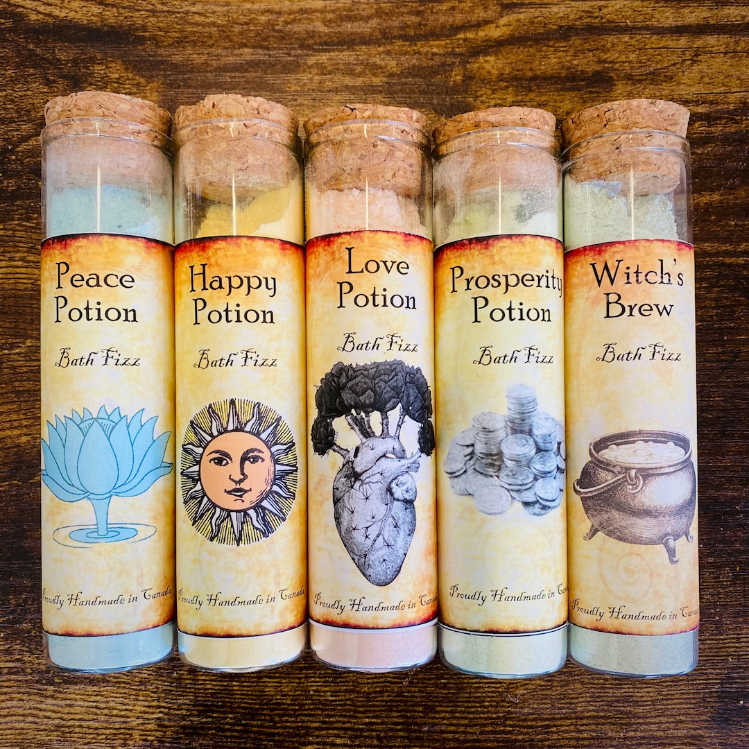 Potion Bottle Bath Fizz Magical Baths - Etsy