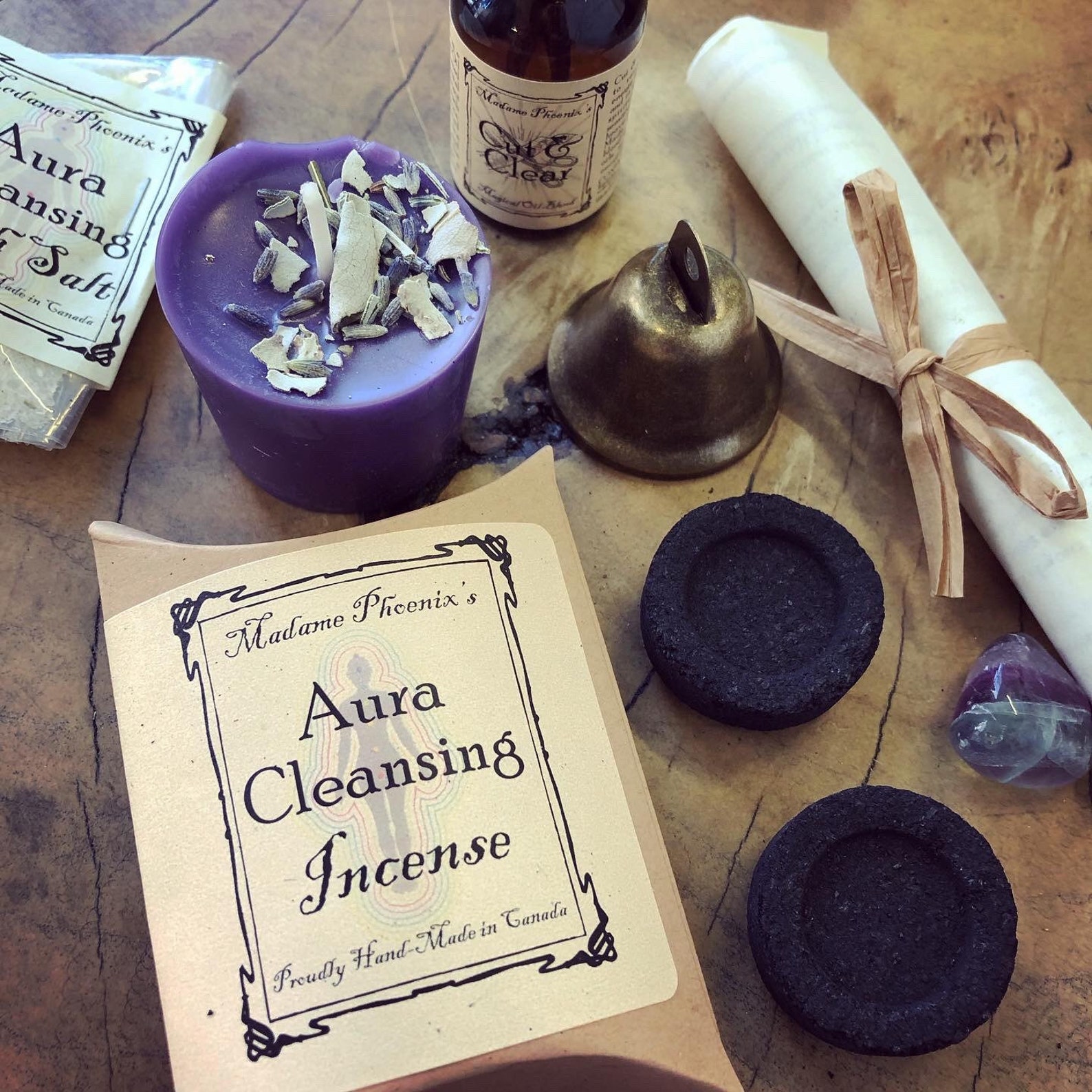 Aura Cleansing Spell Kit - Etsy
