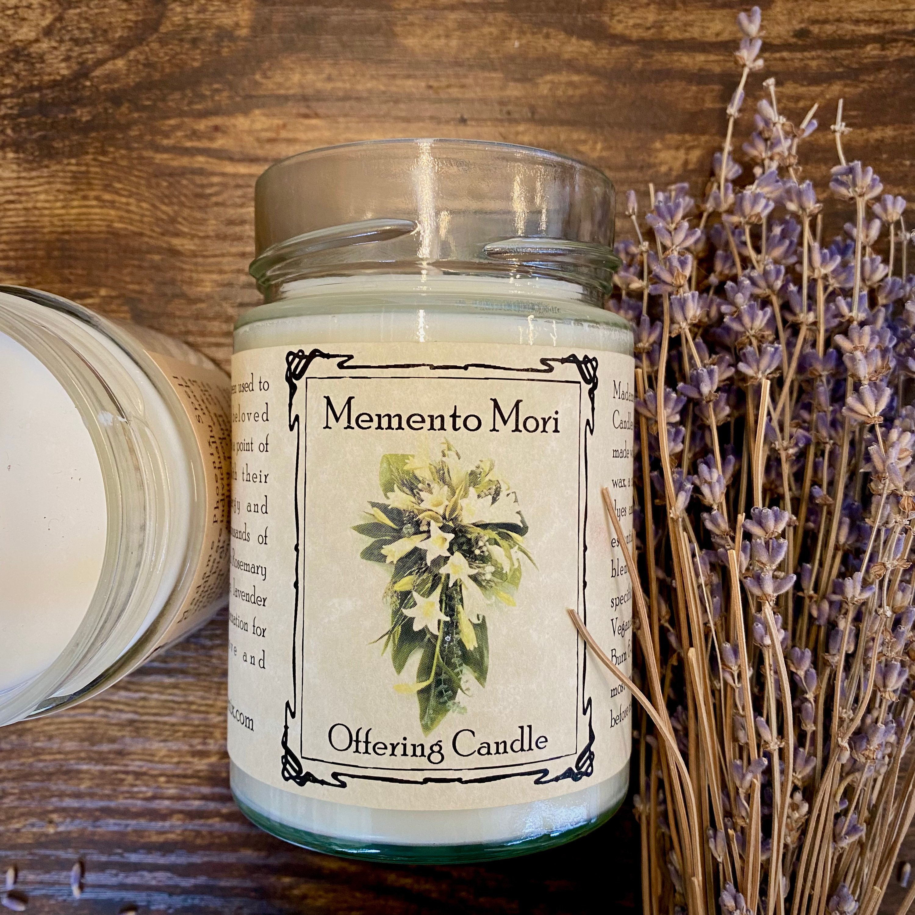 Memento Mori Offering Ancestor Memorial Candle - Etsy