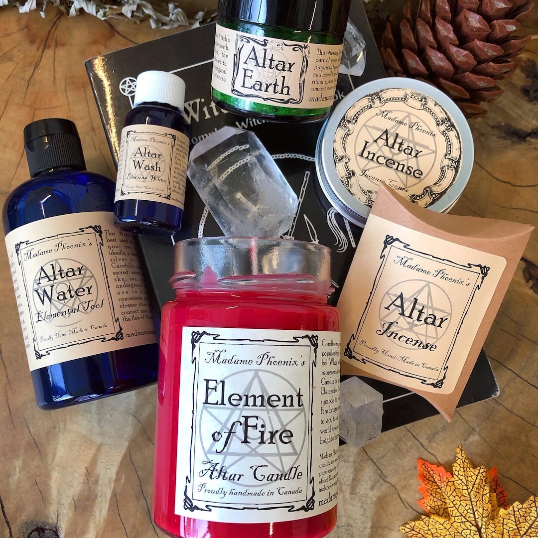 Full Set Elemental Altar Tools - Etsy