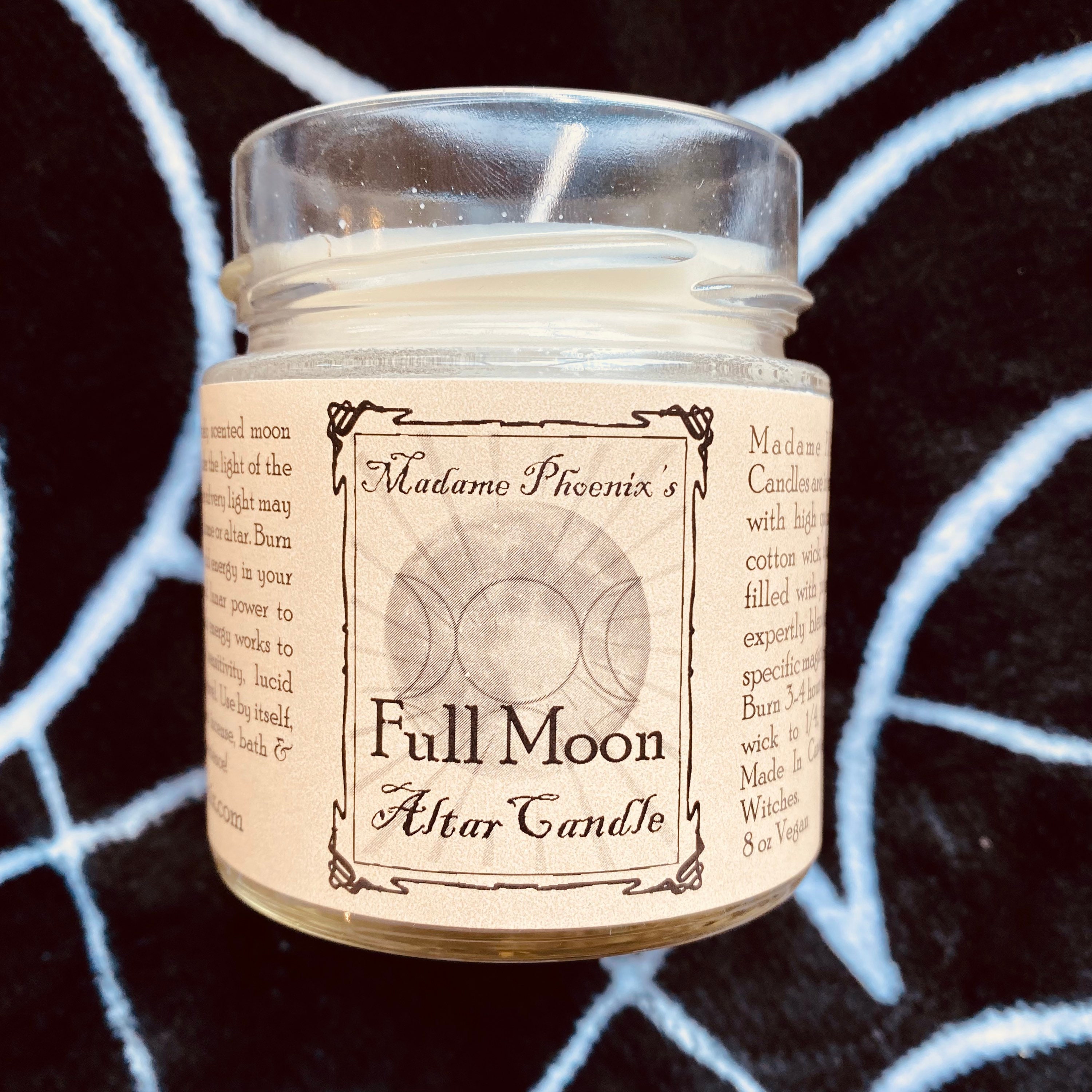 Full Moon Magic Spell Candle - Etsy