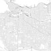 VANCOUVER MAP - Minimalist Vancouver Art Print, Customizable City Map ...