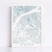 WINDSOR MAP Minimalist Windsor Art Print, Customizable City Map, High ...
