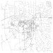 AUBURN CITY MAP Fine Art Map Poster Auburn Map Print Minimalist City ...