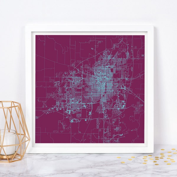 Springfield Travel Poster - Etsy