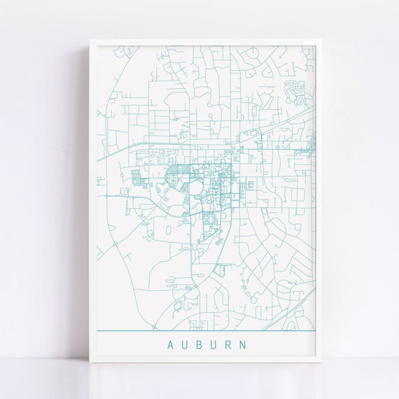 Auburn Map