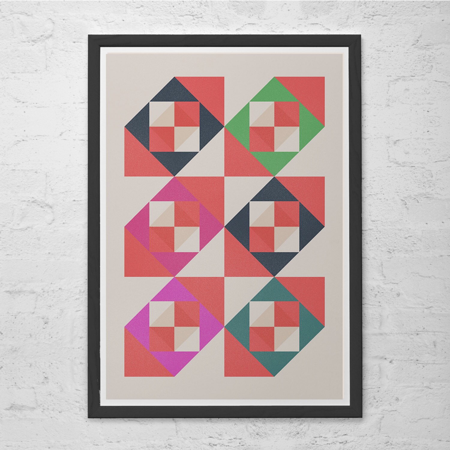 Simple Geometric Shape Art