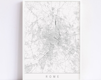 ZURICH MAP Minimalist Zurich Art Print, Customizable City Map, High ...