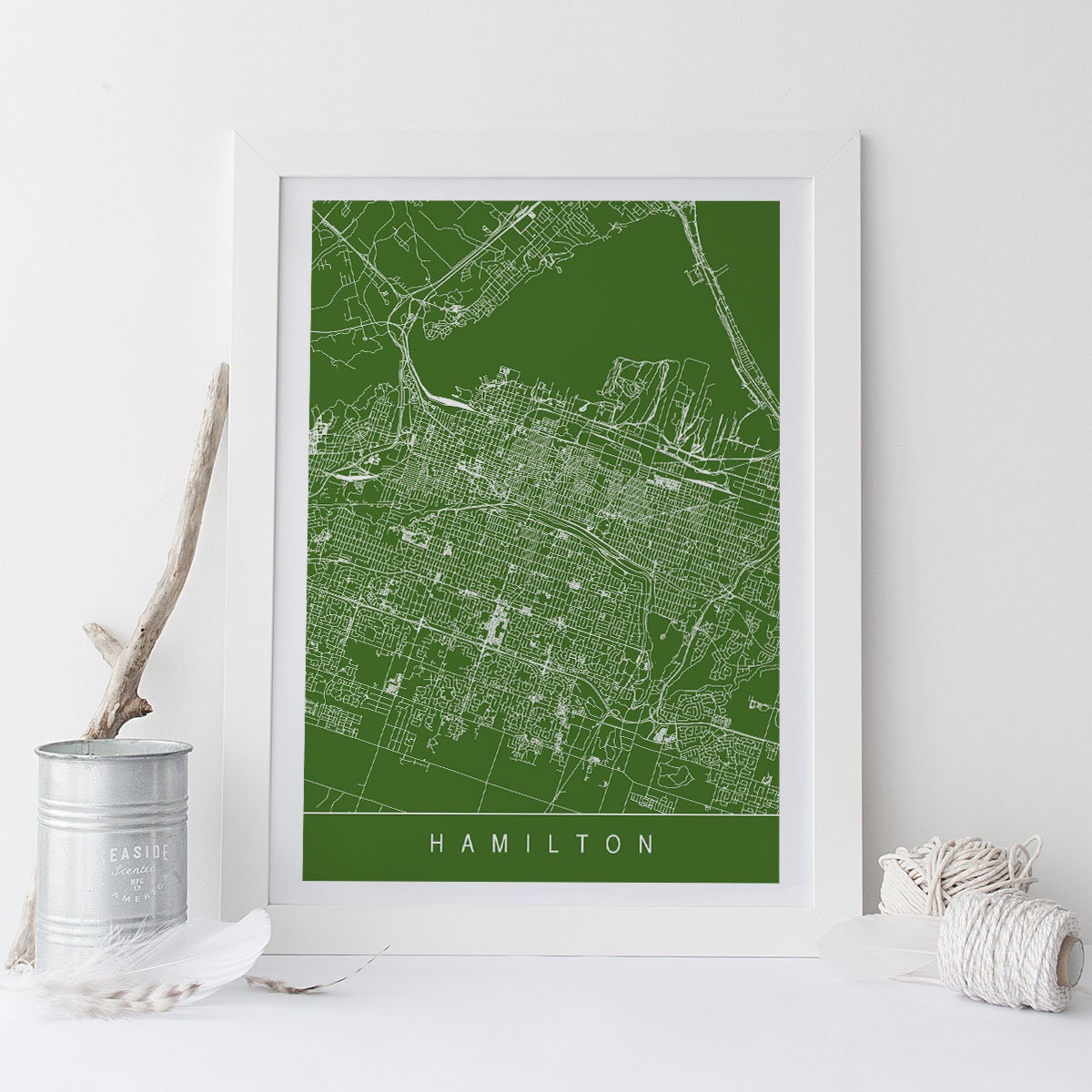 HAMILTON CITY MAP Art Print Line Art City Map Hamilton - Etsy Canada
