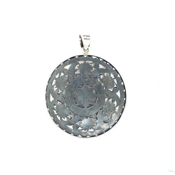 Pre-Loved India Floral Scroll Extra-Large Sterling Si… - Gem