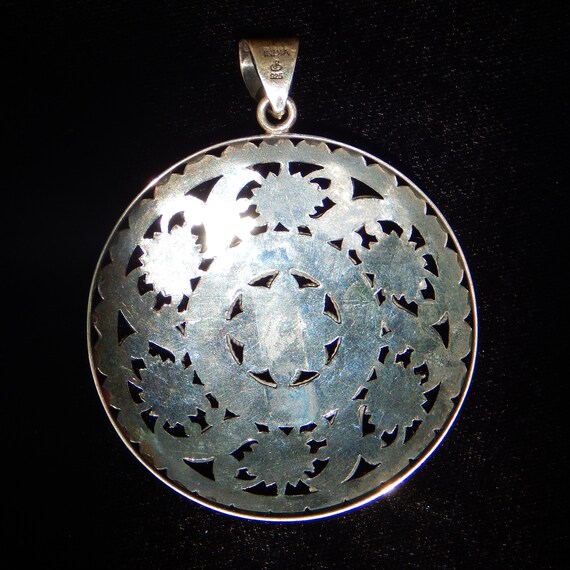 Pre-Loved India Floral Scroll Extra-Large Sterling Si… - Gem