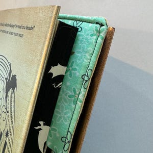 Hand Sewn Book Corner Bookmark - Etsy