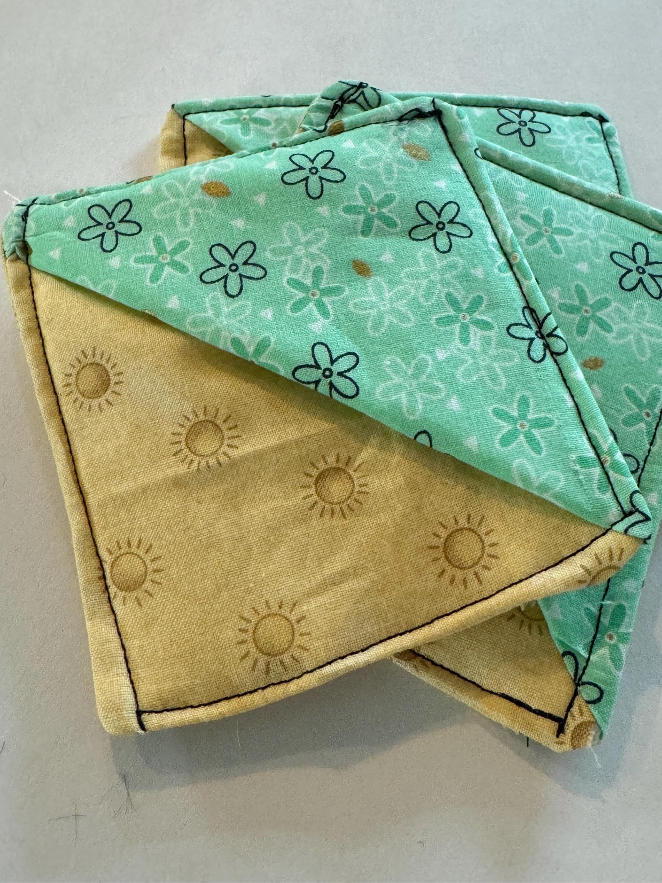 Hand Sewn Book Corner Bookmark - Etsy