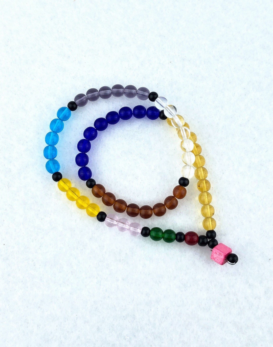 Montessori Bracelet, Bead Bars Colors, Best Montessori Teacher & Guide ...