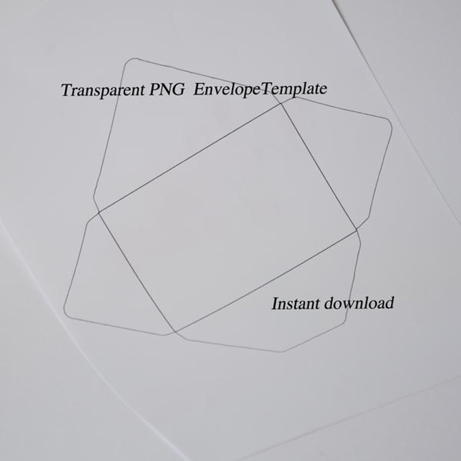 Easy Envelope Template 6x4 Inch Envelope Template Download. Transparent ...
