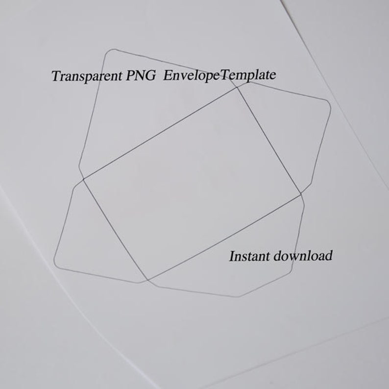 Easy Envelope Template 6x4 Inch Envelope Template Download. Transparent ...