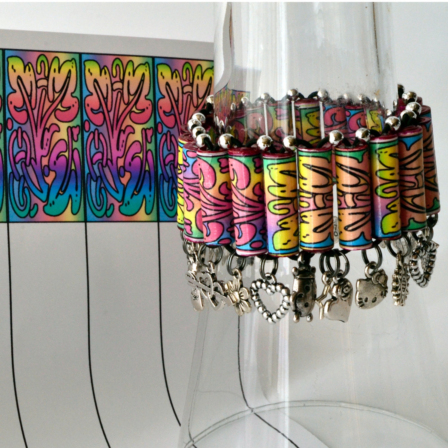 Beautiful Paper Bead Template - Etsy UK