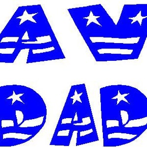 Navy Dad Decal Sticker, Vinyl - Etsy