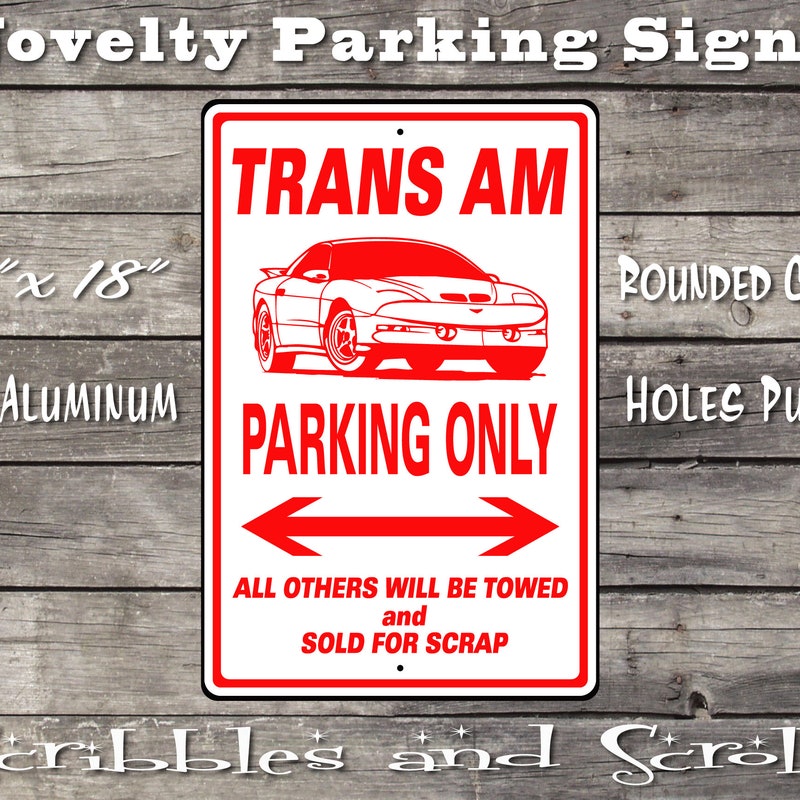 Trans Am Sign - Etsy