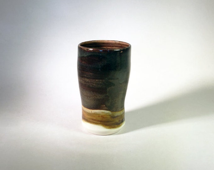 Rustic Earthy Natural Handmade Cup Earth Tone Handle Free - Etsy
