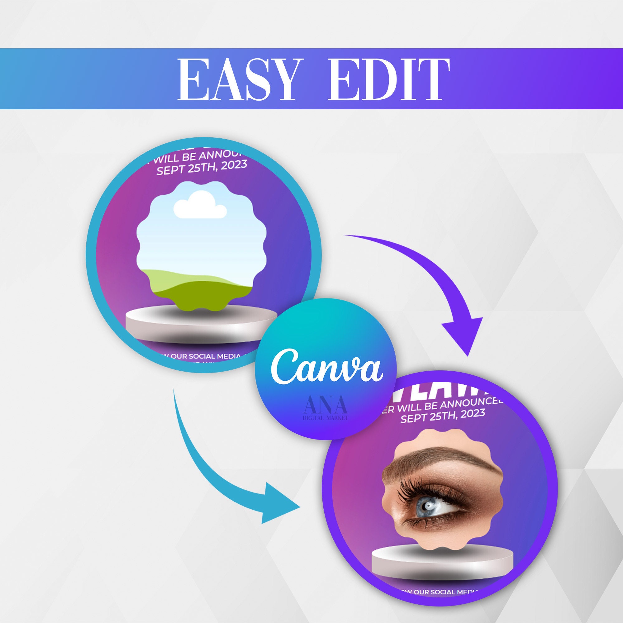 53 Medical IG Templates Post Templates Editable Post Social - Etsy