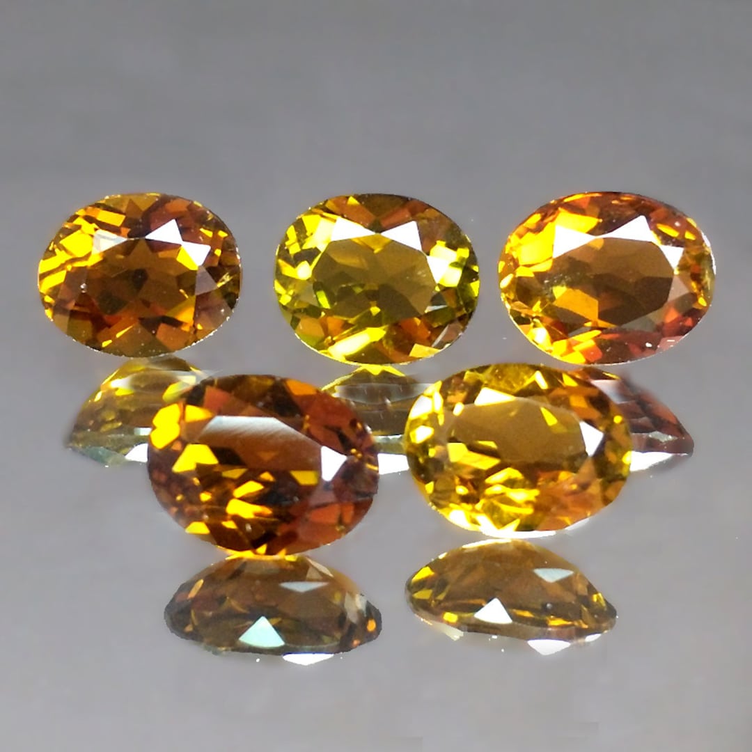 3.54cts Rare Oval Natural Multi Color Dravite Tourmaline Loose ...