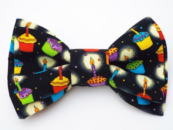 HAPPY BIRTHDAY BOWTIE Clip-On Bowtie Men's or | Etsy