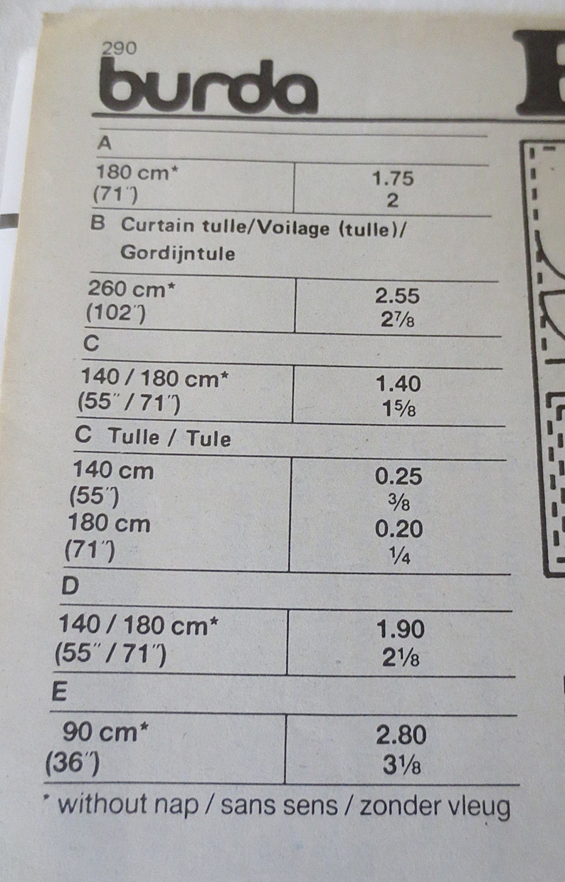 Burda 5038 Wedding Veils Uncut Sewing Pattern - Etsy