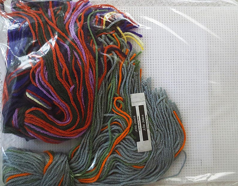 Mary Maxim Jack-o-lantern Tissue Box Cover Plastic Canvas Kit - Etsy