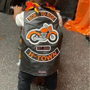 BABY BIKER 1st Birthday Patch Set Only, Biker Baby, Motorcycles, Baby ...