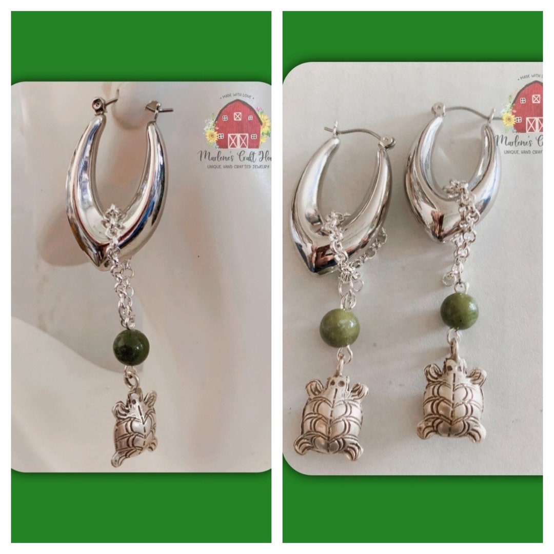 Swinging Green Turtles - Etsy