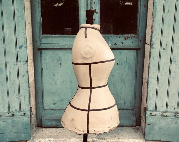 Antique French Stockman Mannequin - Dummy - Wasp Waist - Corset - Guêpe ...
