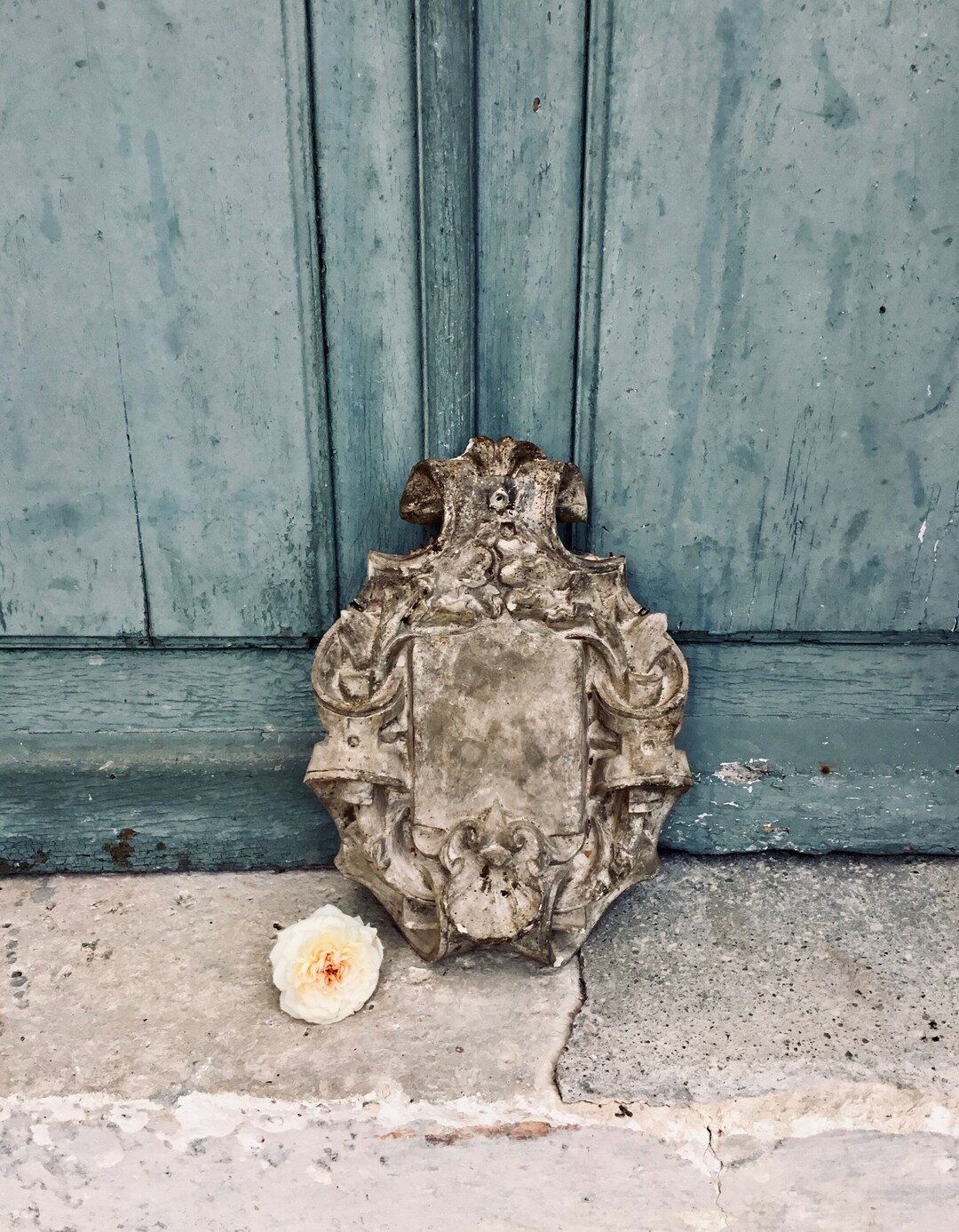 Antique French Plaster Panel. A Fabulously Decorative Plaster Panel ...