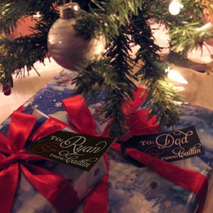 Custom Gift Tags for a Beautiful Holiday Presentation Package of 12 - Etsy
