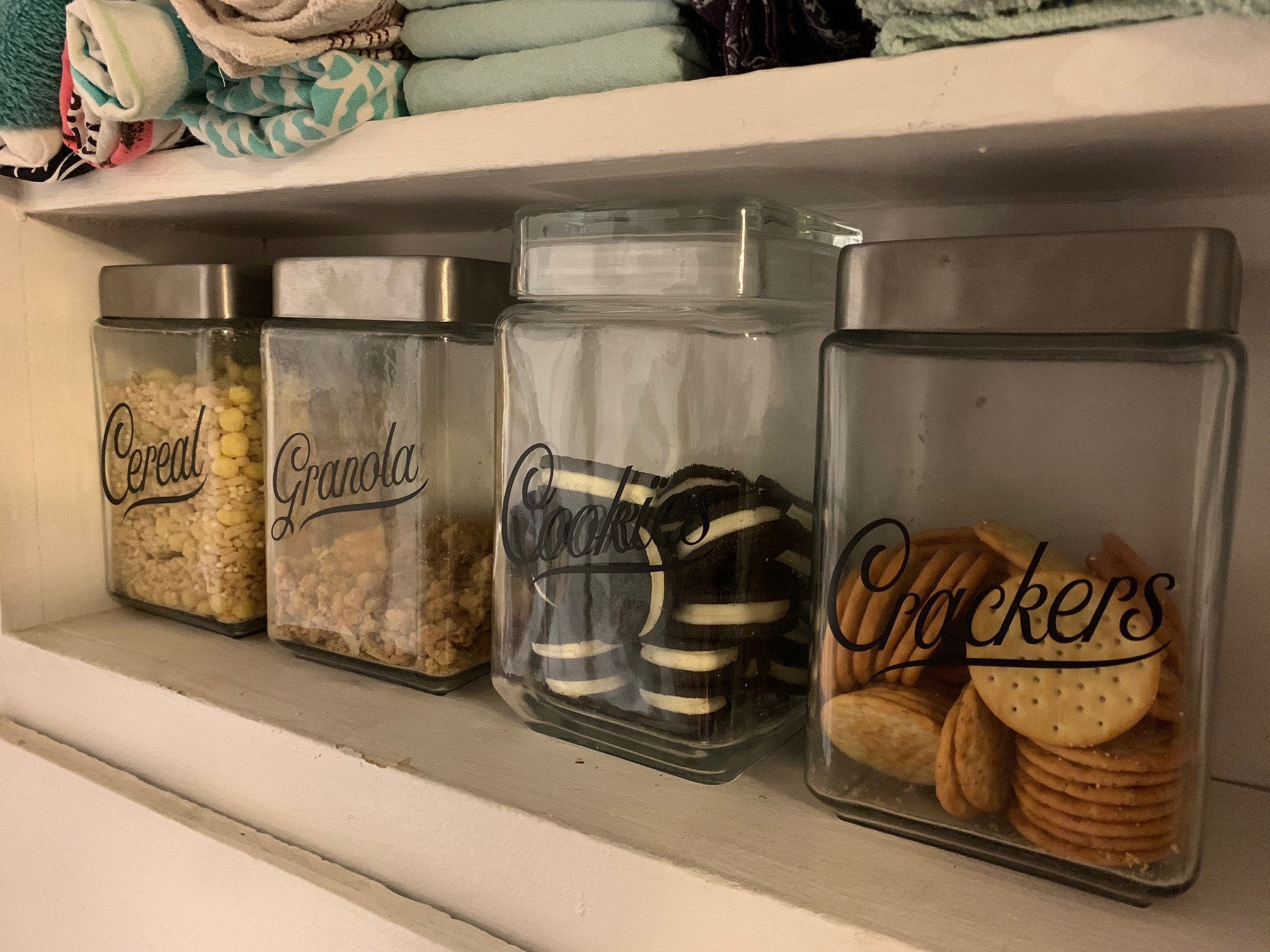 Granola Sticker Decal Label Kitchen Canister Organization - Etsy